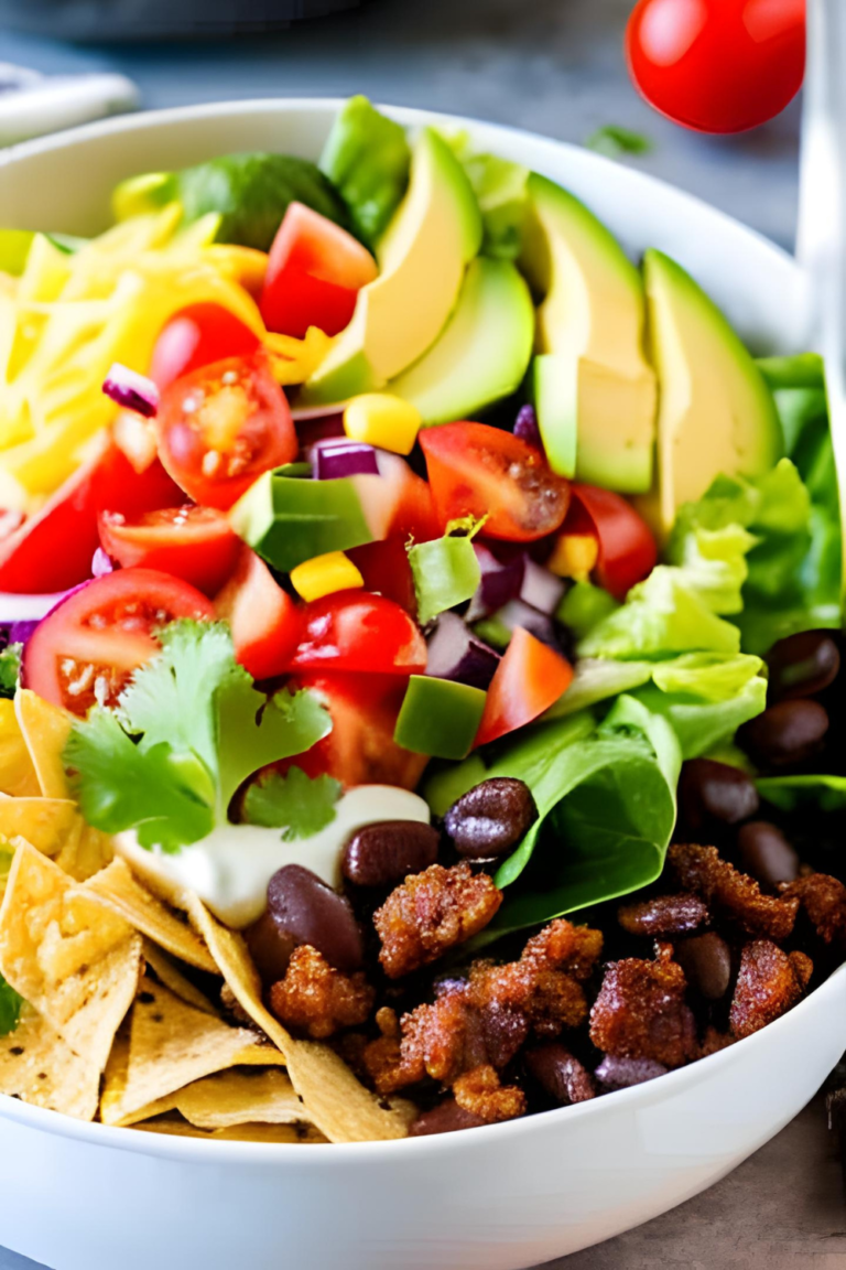 Taco Salad Recipe - Zesty Limes