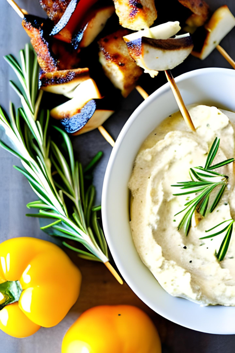 Rosemary Balsamic Whipped Feta Recipe - Zesty Limes